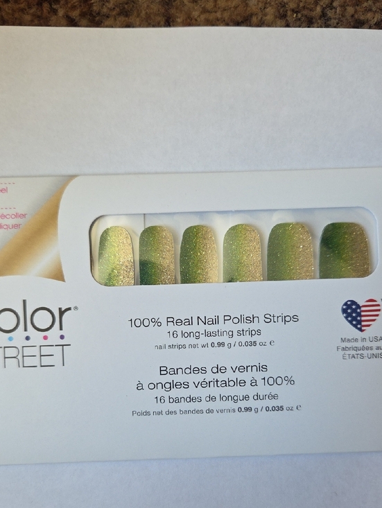 Color Street | Makeup | Color Street Feeling Lucky Nail Strips | Poshmark